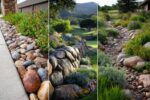17+ Creative Rock Border Edging Ideas