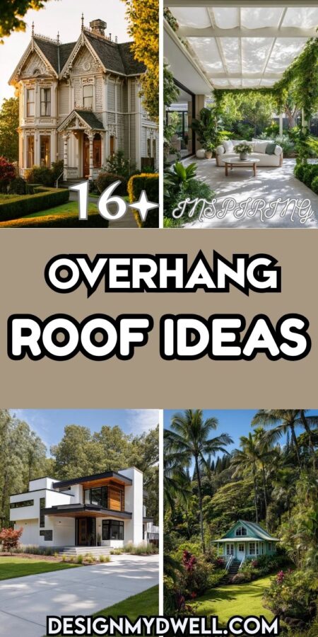 16+ Inspiring Overhang Roof Ideas for Your Home